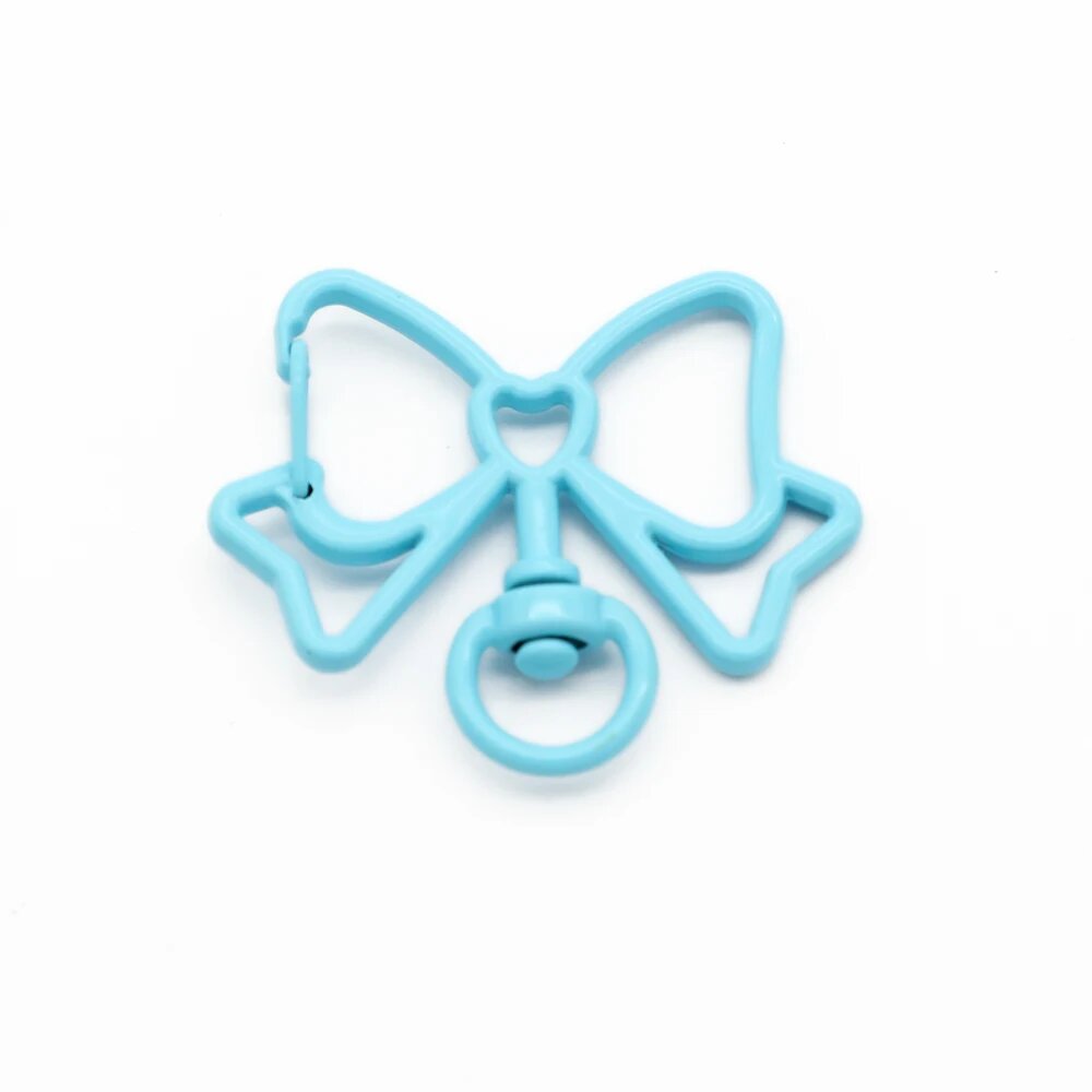 Металлические зажимы для галстуков-бабочек 5 шт sky blue