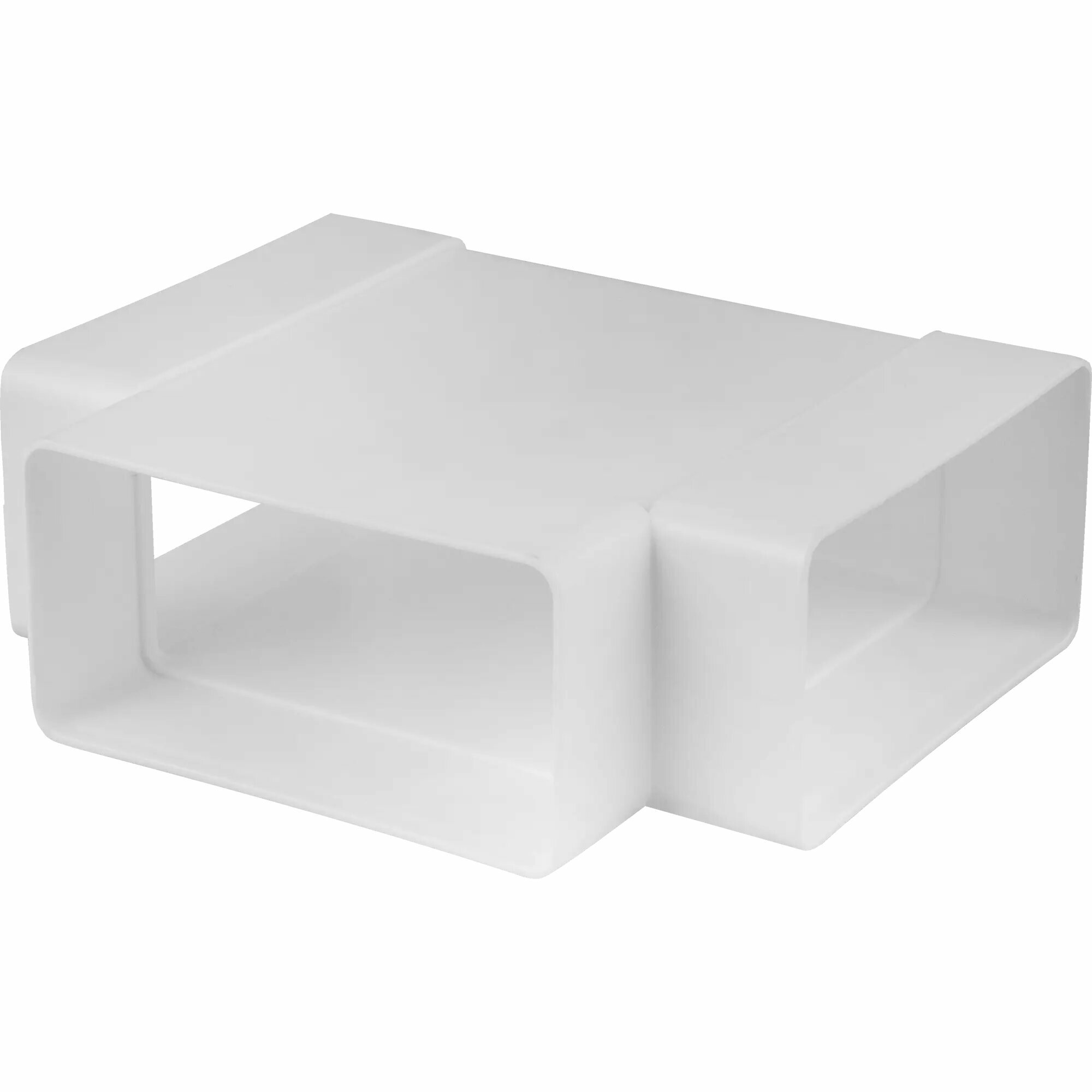 Equation Тройник для плоских воздуховодов 55x110 мм, пластиковый соединитель вентиляции