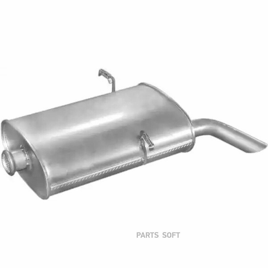 Глушитель задн часть PEUGEOT: 405 II 92-95, 405 II Break 92-96 от официального дистрибьютора, POLMOSTROW, артикул 1999