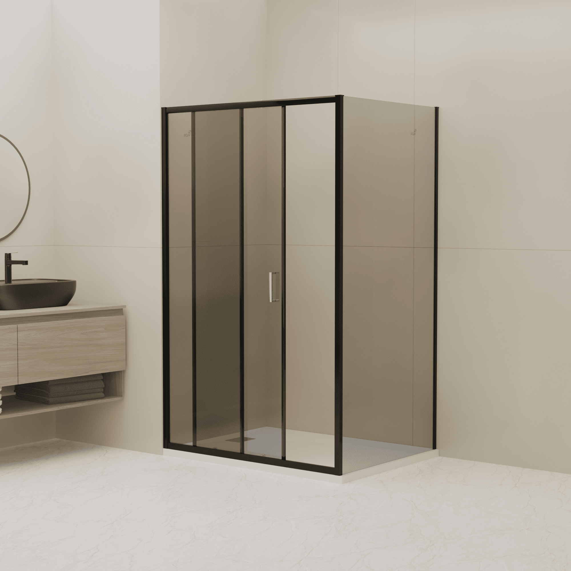 Душевой уголок RGW Classic CL-133B (CL-13B + Z-03B) 120х80 060913328-34