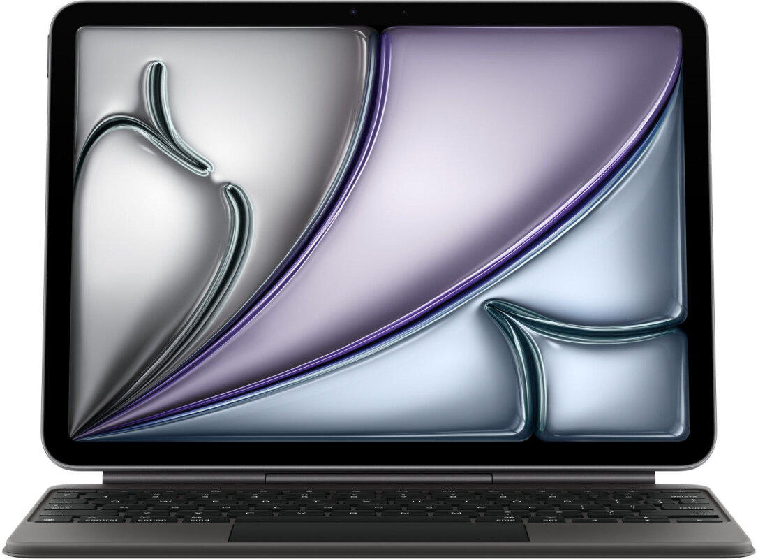 Чехол клавиатура Apple Magic Keyboard для iPad Air 11 (М3), черный (MGYX4), русская гравировка