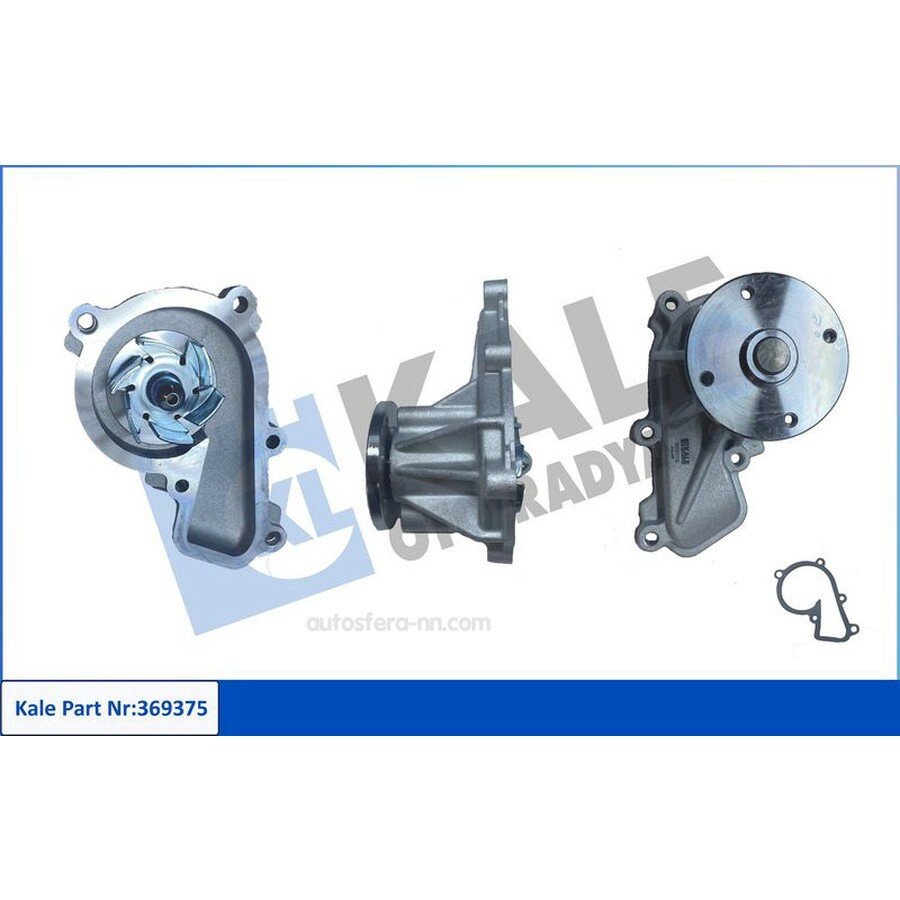 KALE 369375 Насос водяной для а/м Kia Sportage III (10-), Optima (11-) 1.8i/2.0i