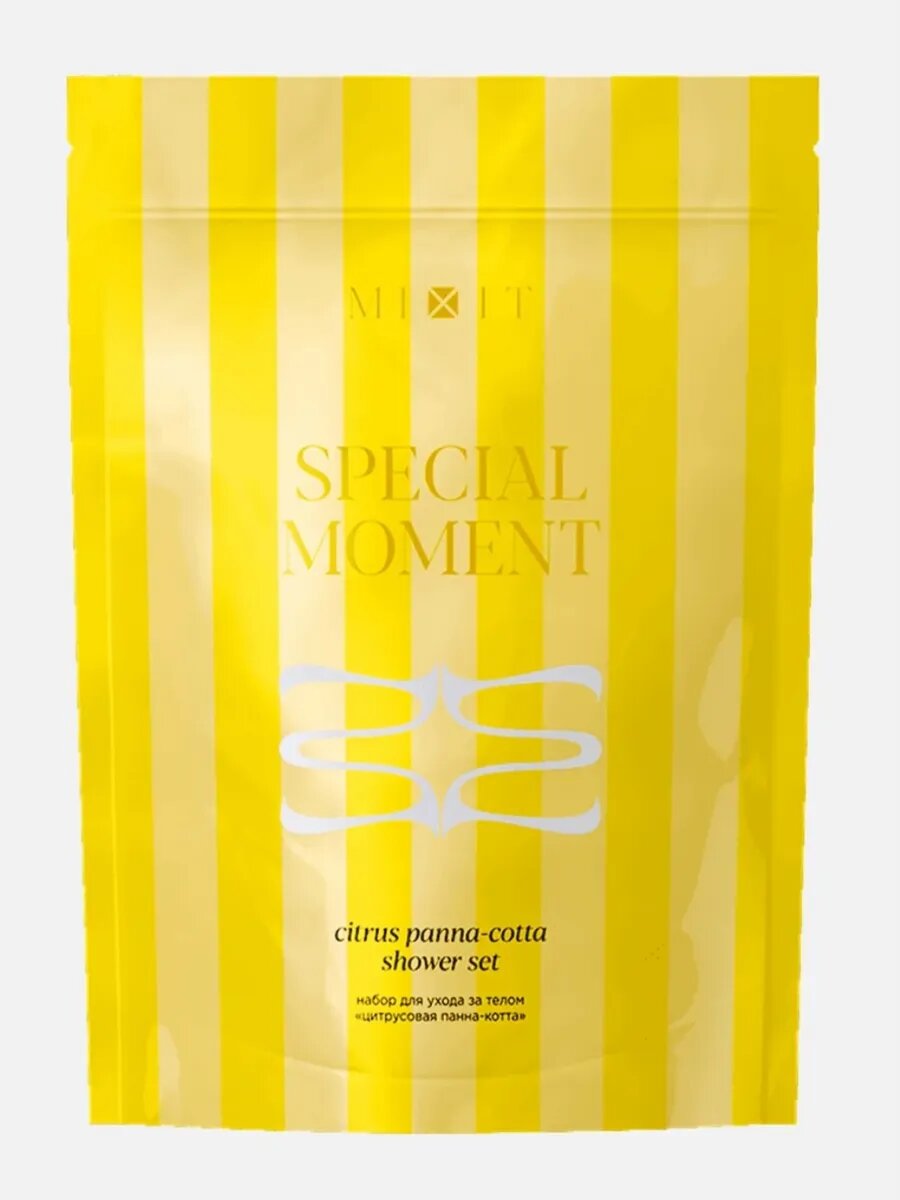 Набор для ухода за телом MIXIT special moment, citrus panna-cotta, Адвент