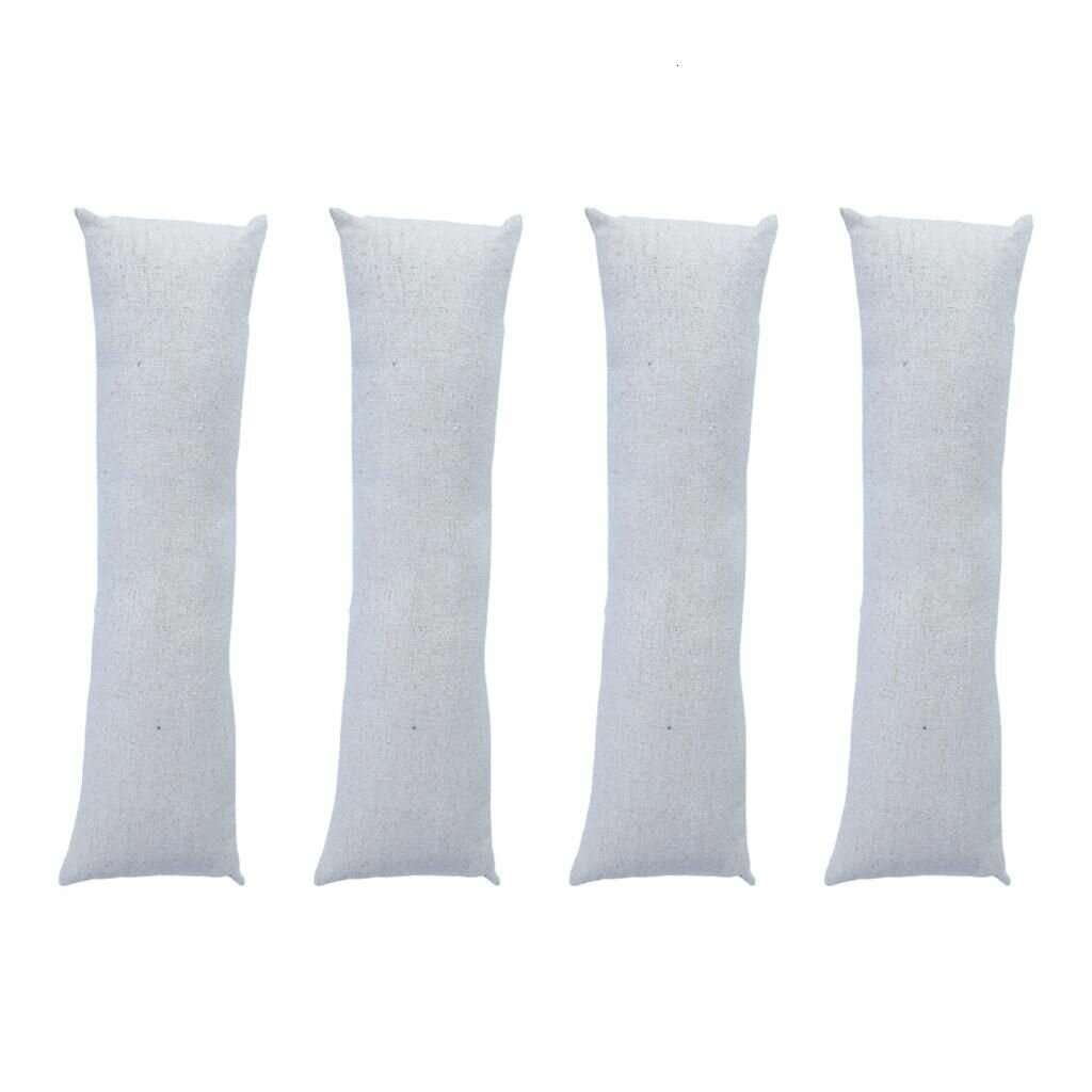 Крючок декоративный для украшений,4 подушки в коробке для часов, коробка упаковки ювелирных изделий, маленькие подушечки-удлиненное серебряное полотно