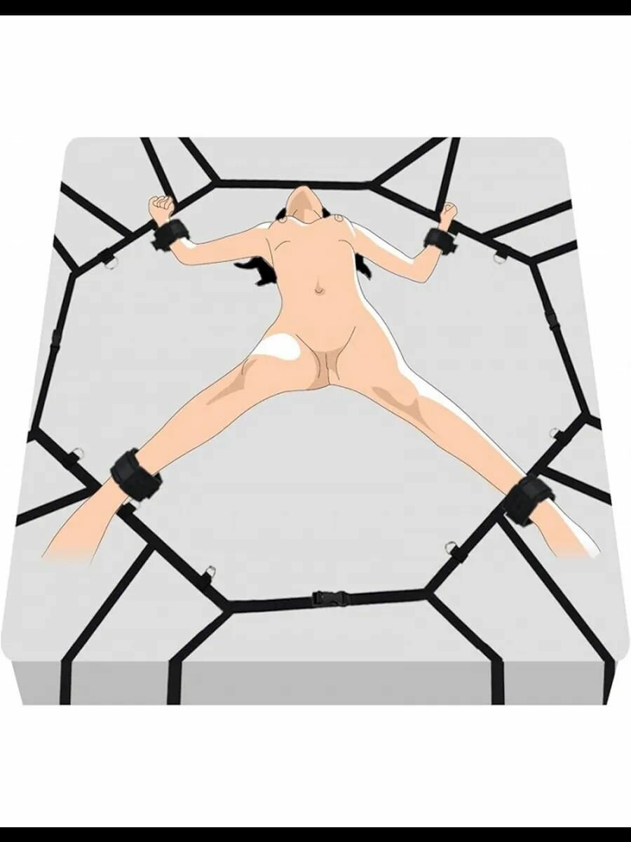 БДСМ мшр кровать секс бондаж комплект