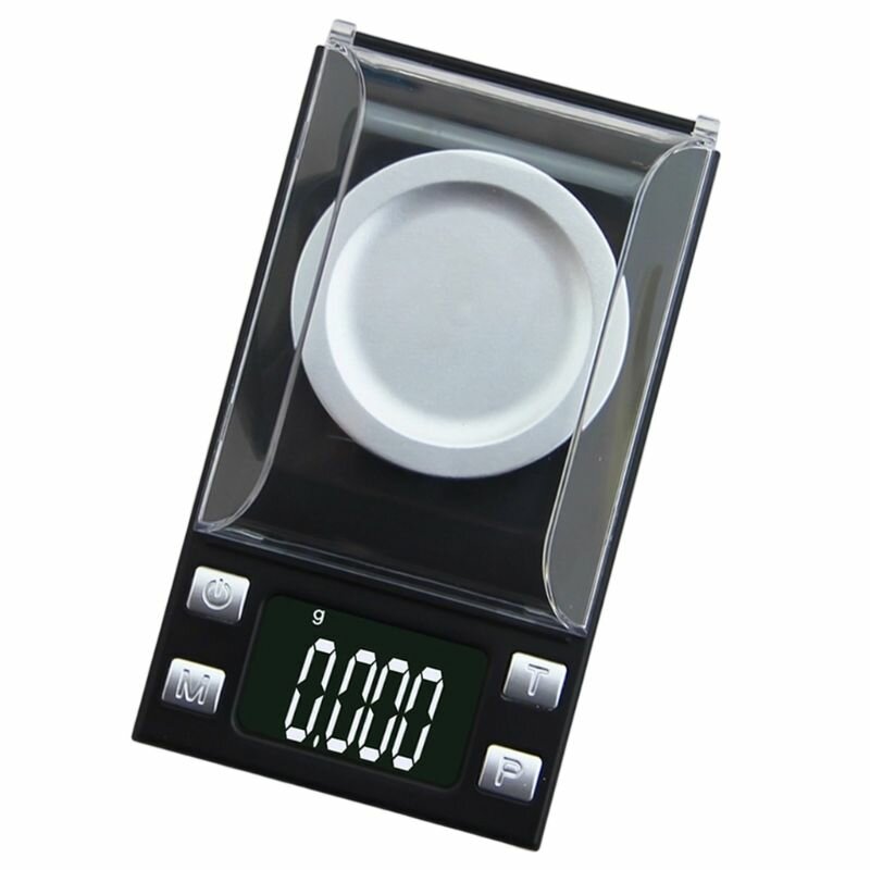 Высокоточные миллиграммовые маленькие электронные весы (без батарейки) - 50 г/0,001 г
