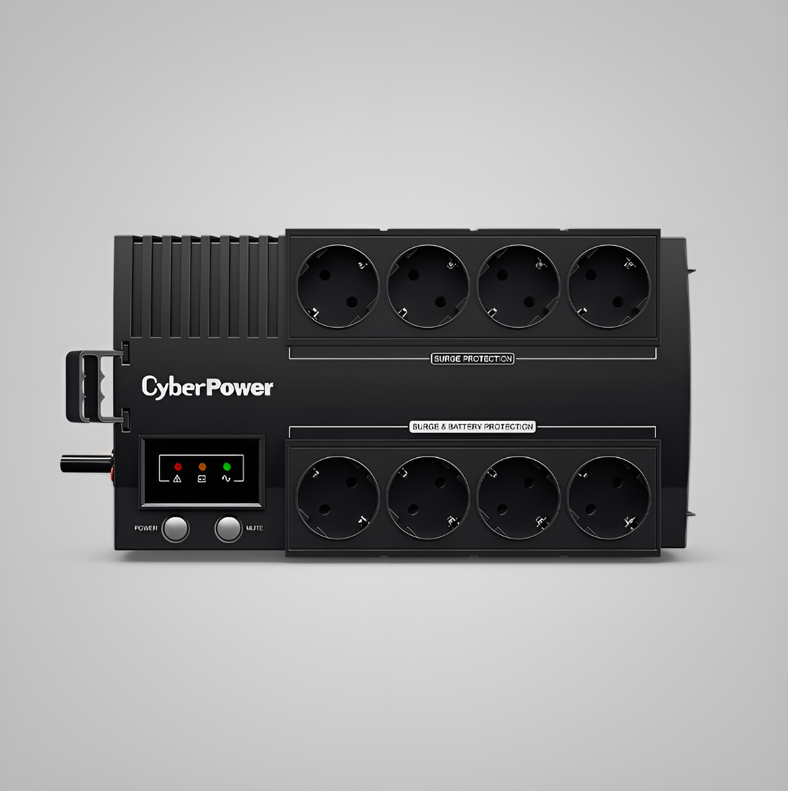 ИБП CyberPower BS850E black 850VA, синусоидальная, с широтно-импульсной модуляцией