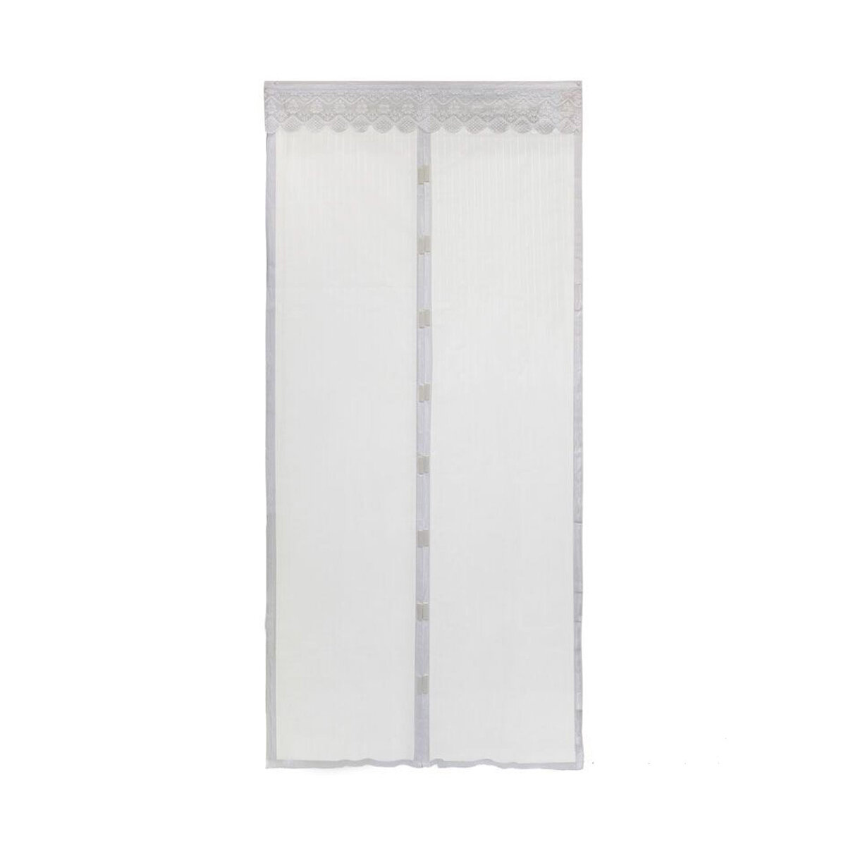 Сетка москитная Рыжий кот 1х2,1 м, белая, на магнитах, плотность 45 гр/м2