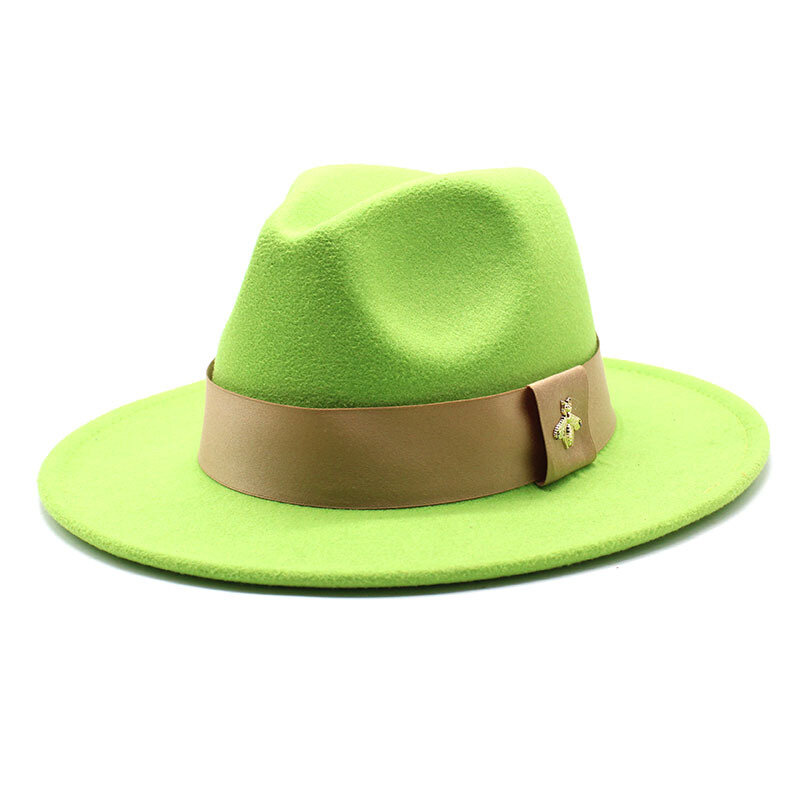 Многоцелевая Соломенная шляпа зеленая Женщины Пляж Защита от солнца Солома / LMN089