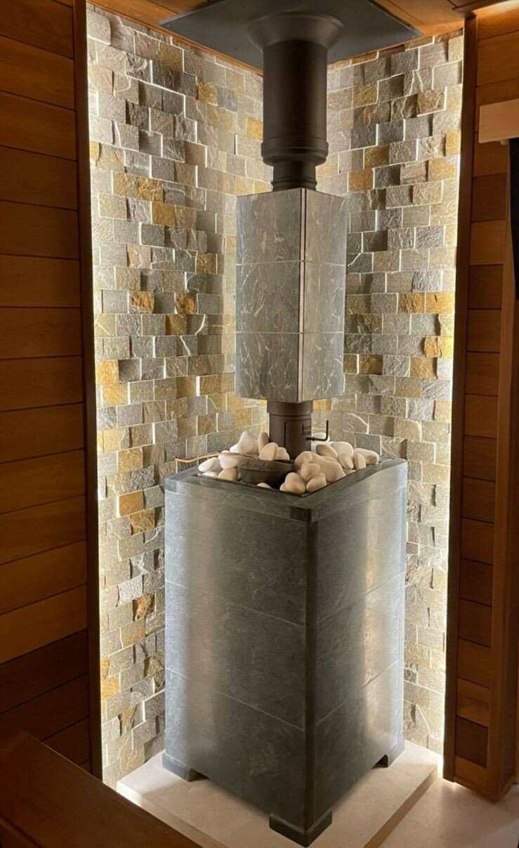 Плитка из натурального камня "Кварцит" 70х200мм (0,35 м²)