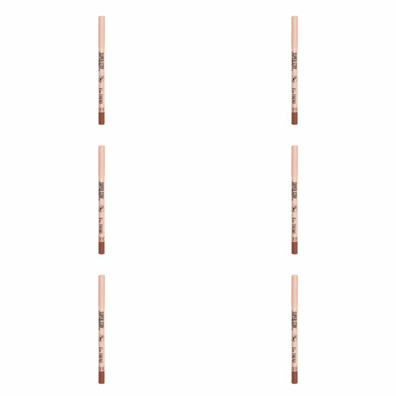 TF Cosmetics I'm TREND карандаш для губ, гелевый, super stay, тон 004, карамельный, 6 штук