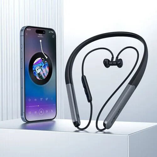 Беспроводные наушники ACEFAST N1, с регулировкой громкости, шейное крепление