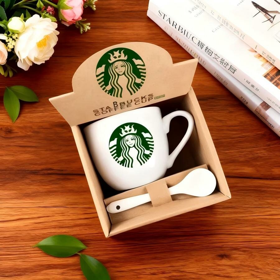 Starbucks Стакан 200 мл 1 шт белый