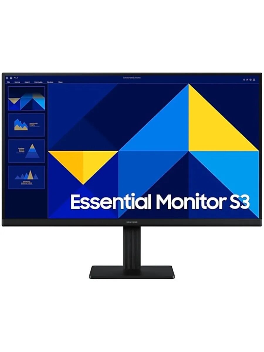 23.8" Essential S3 D30G LS24D300GAIXCI черный 1920x1080