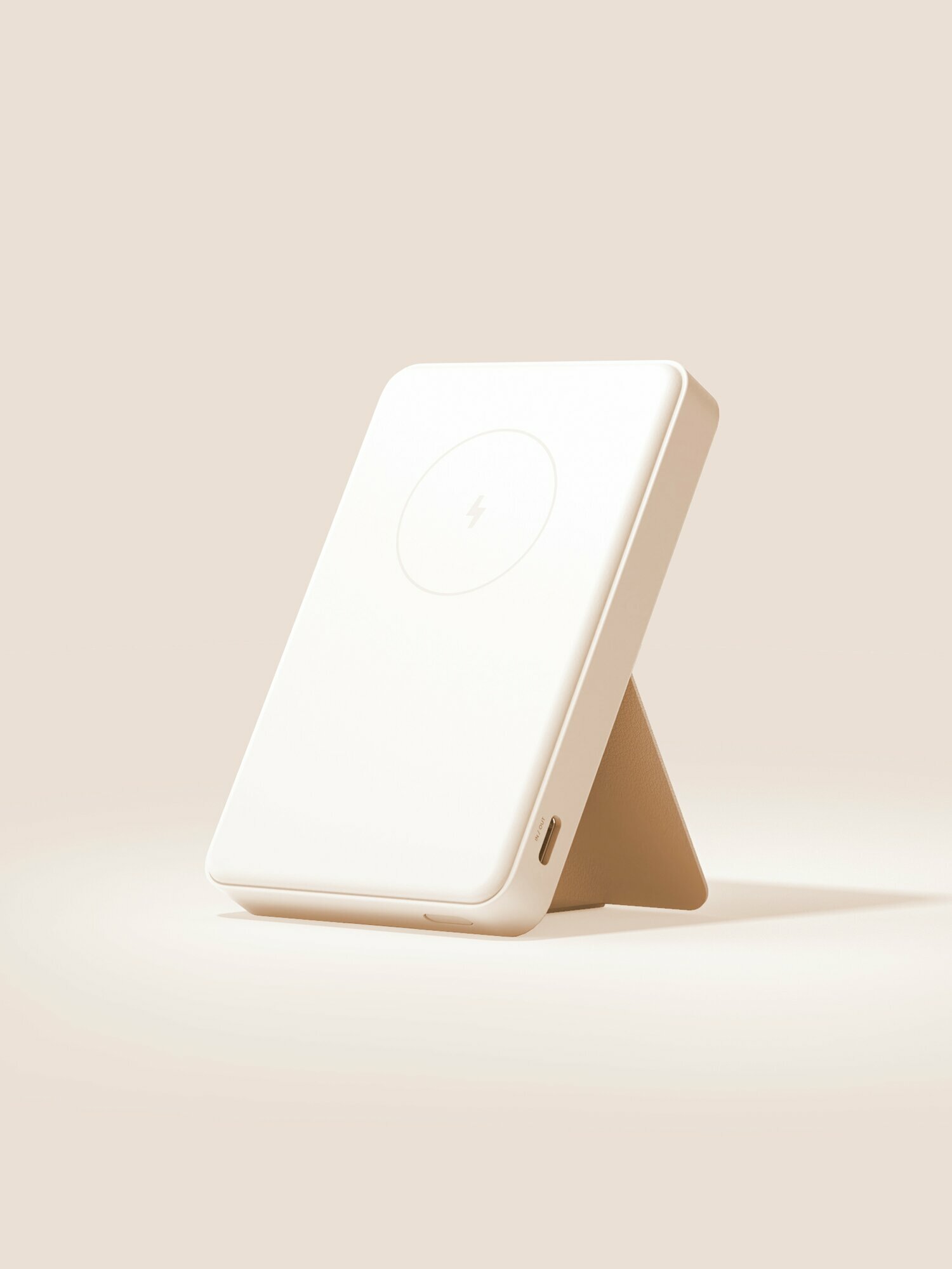 Внешний аккумулятор Xiaomi Magnetic Power Bank 6000mAh GL, бежевый