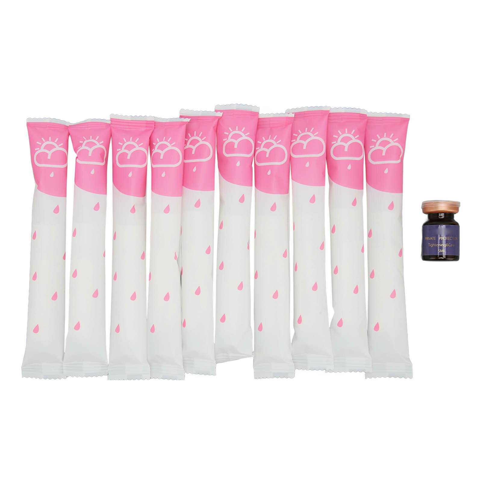 5 мл вагинальная подтягивающая сыворотка, увлажняющий регулирующий эндокринный вагинальный гель с 10 шт. хлопчатобумажной трубкой