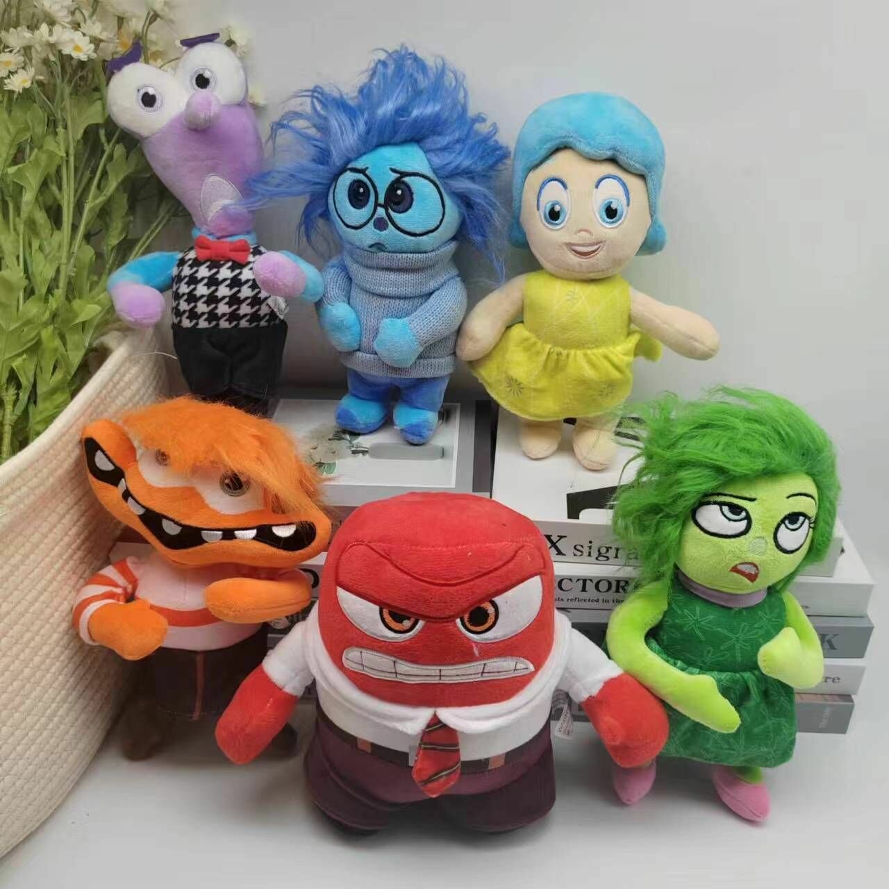 Плюшевая игрушка/inside out , набор из 6 предметов,20-25cm