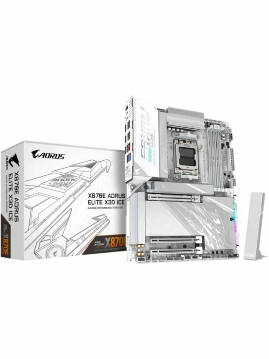 Материнская плата Gigabyte X870 AORUS ELITE X3D ICE