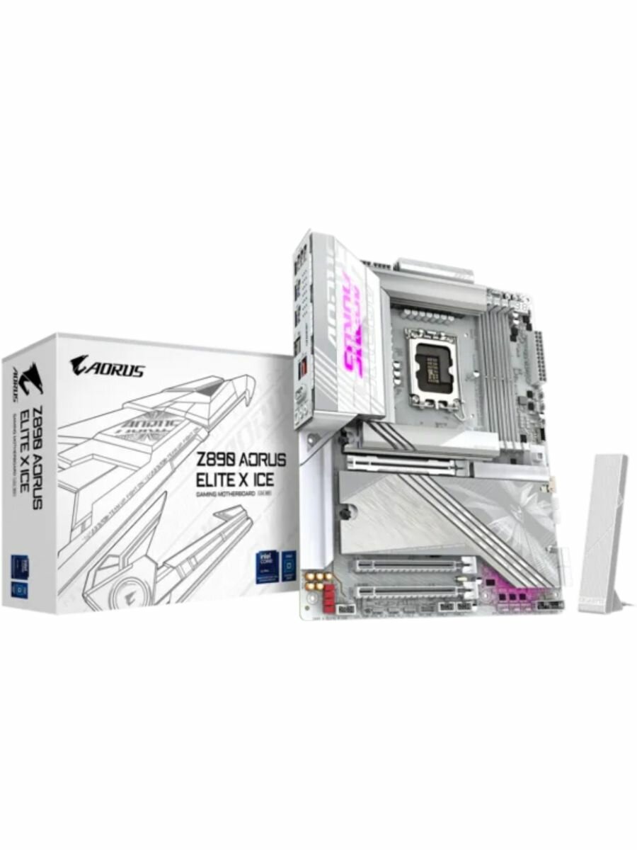 Материнская плата Gigabyte Z890 AORUS ELITE X ICE