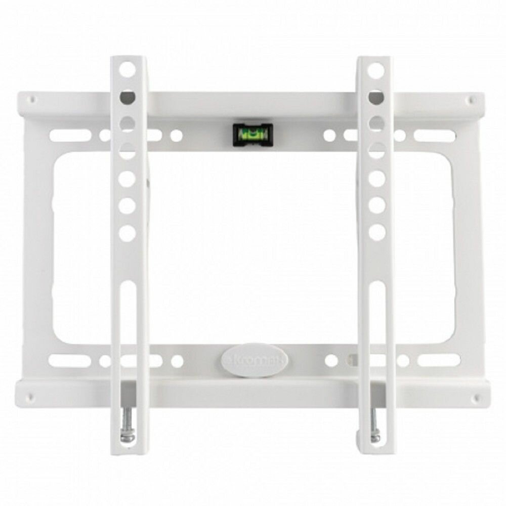 Kromax Крепления для мониторов IDEAL - 5W white, Кр. стал. наст. для TV 15" - 47", max 35 кг, 0 ст св, от ст. 20 мм, max VESA 200x200 мм.