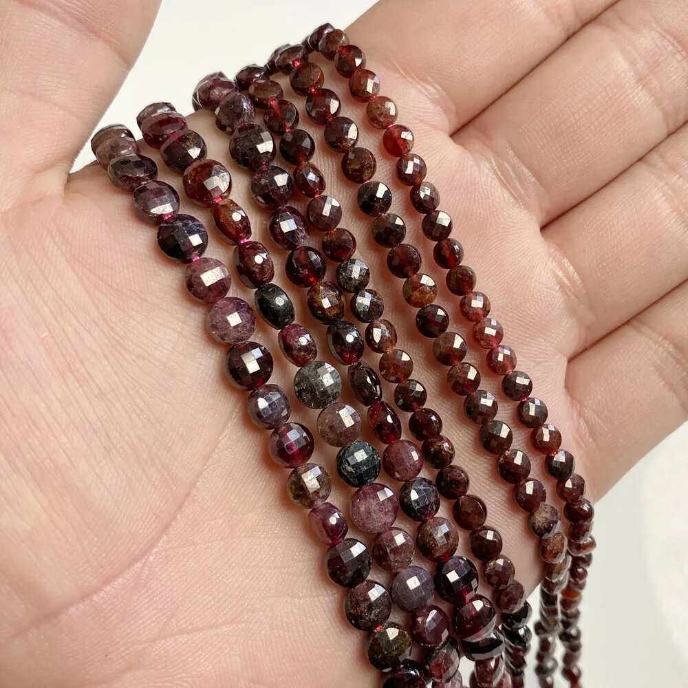 Бусины Говлит Вinswet 4мм/6мм 6mm about 62pcs, 31 Garnet