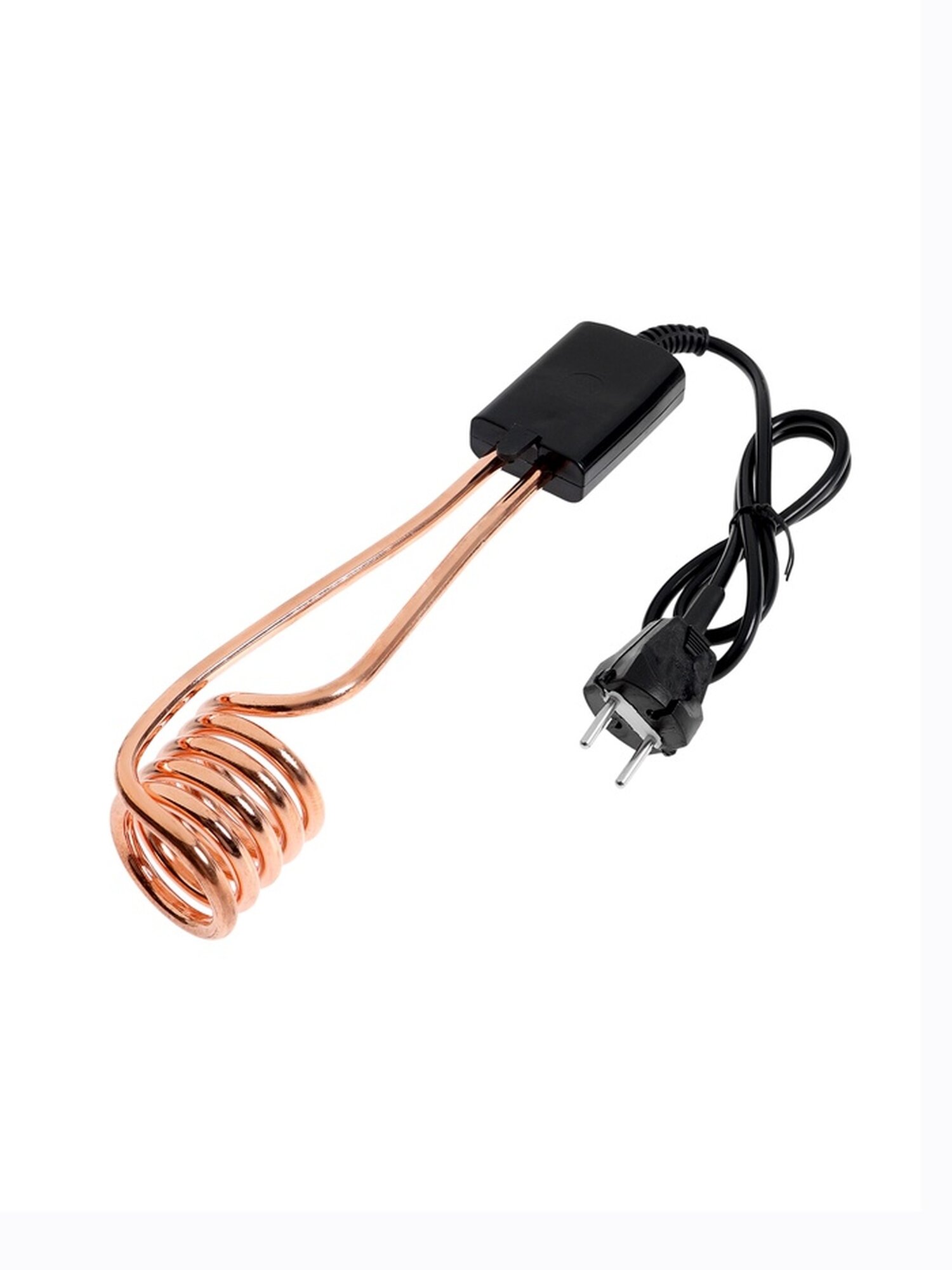 Электрокипятильник LEK 06, 1500 Вт, спираль пружина, индикатор, 28х6 см, 220В, черный 10906619