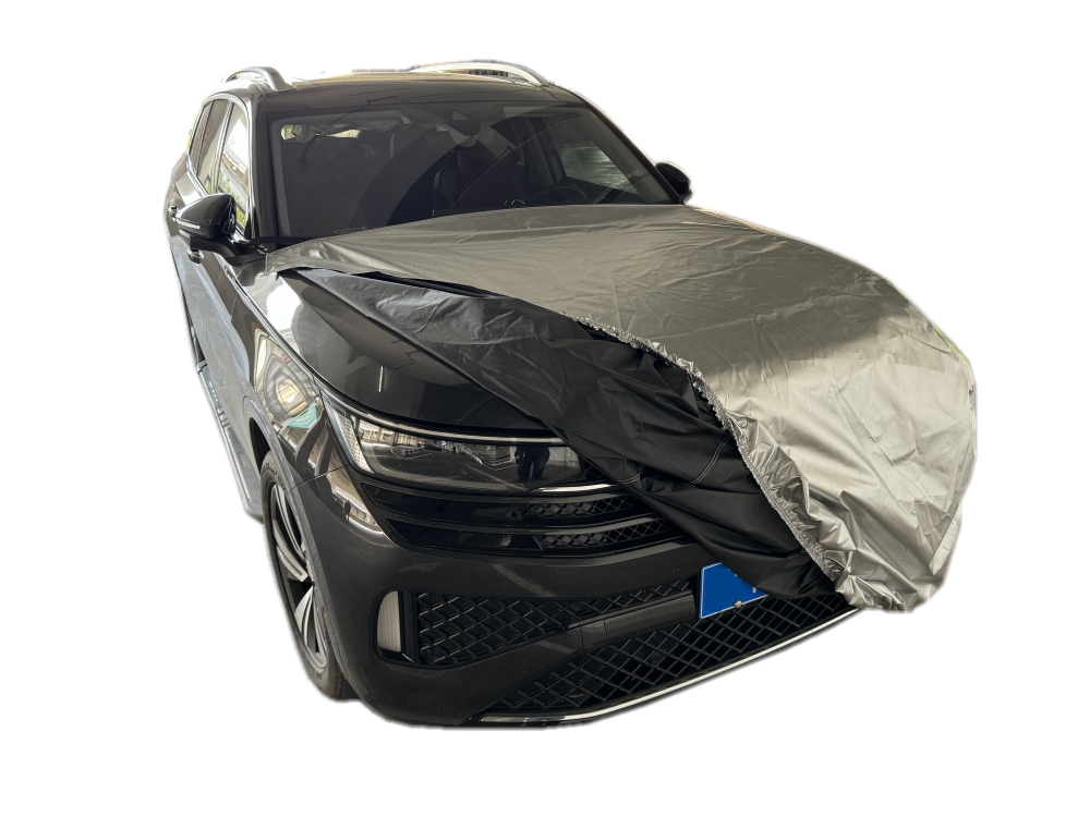 Чехол для автомобиля, полузакрытый, защита капота от масла, дыма, птичьих экскрементов, от кошек, солнцезащитный, для