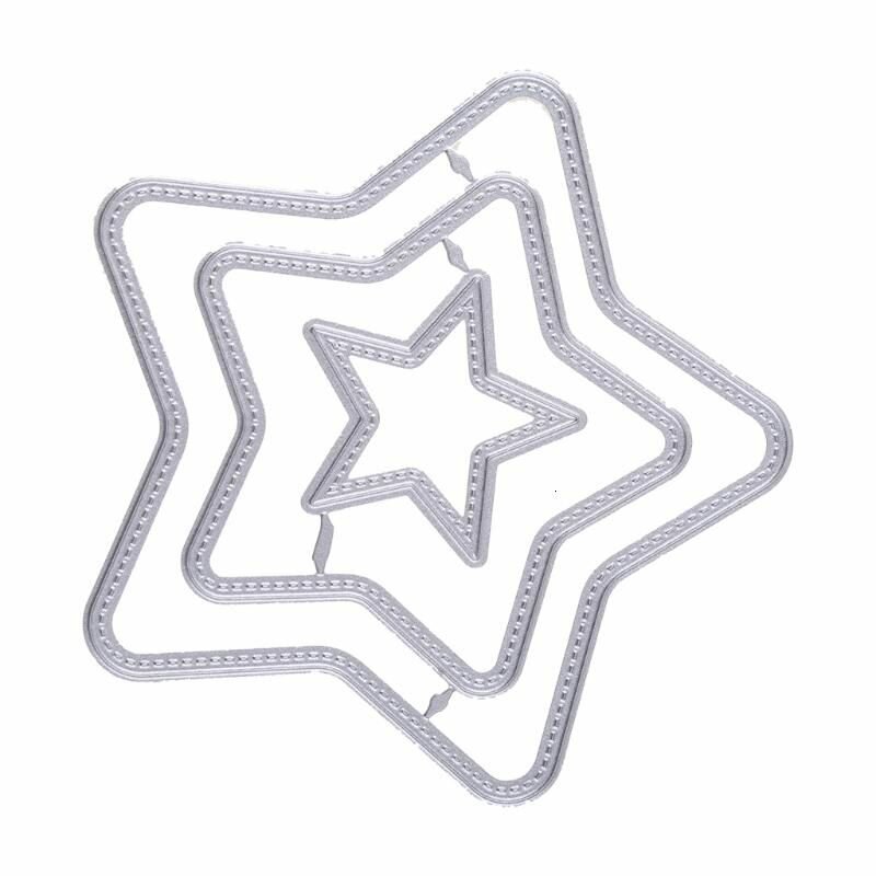 3D Металлический Штамп "Звезда"