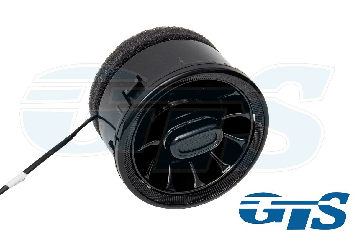 Дефлектор воздуховода в сборе черный глянец с подсветкой в стиле AMG для а/м Лада Гранта 2190