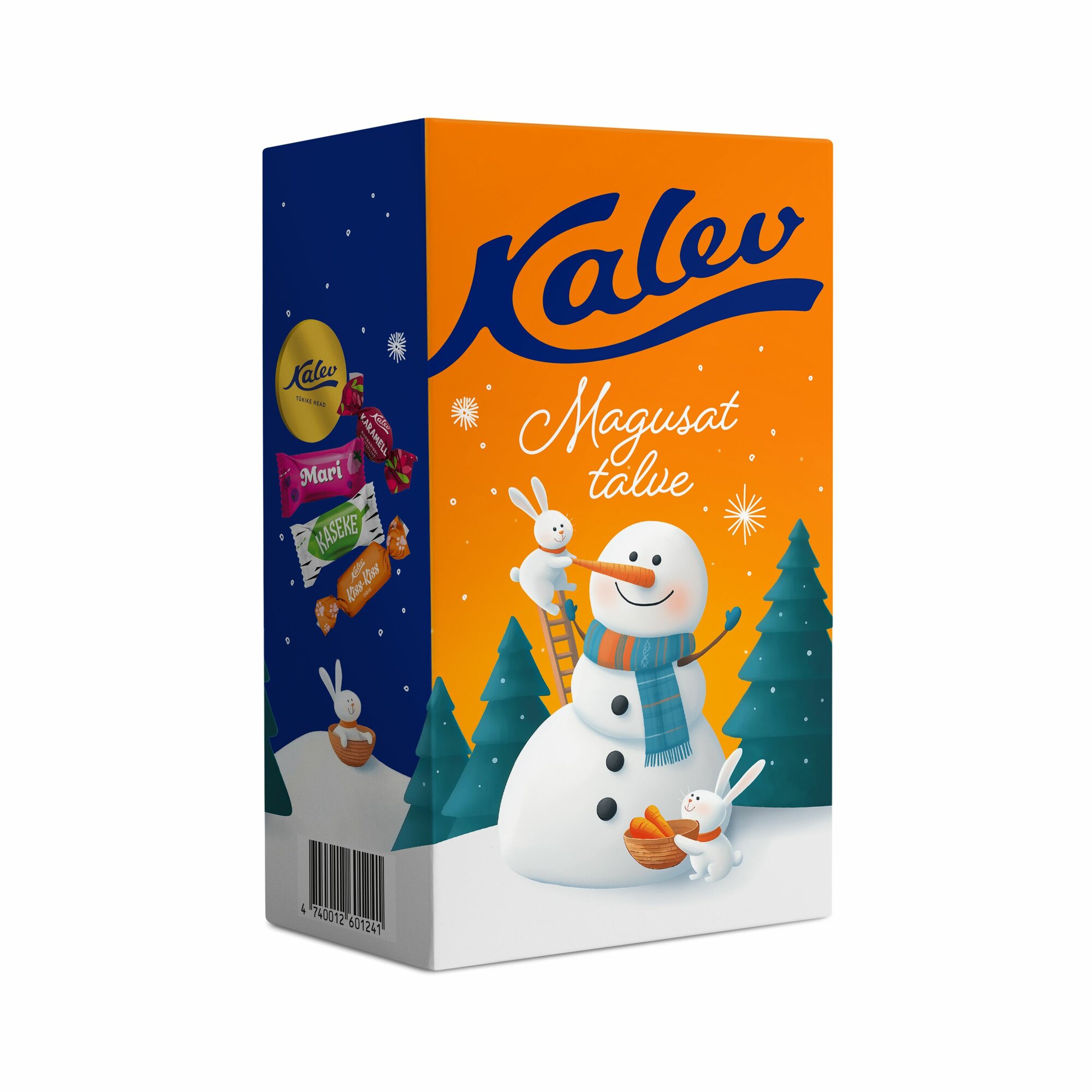 Kalev коробка с конфетами "Охота зайчиков за морковкой" 400г