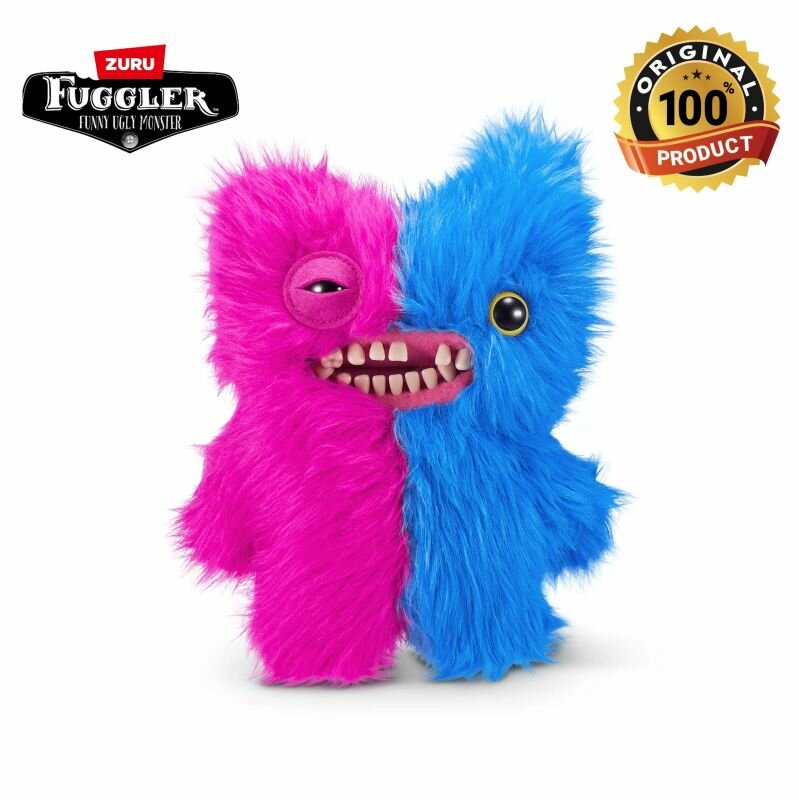 Fuggler FUGGLER Мягкая игрушка FUGGLER Зубастик Половинки - 15726D