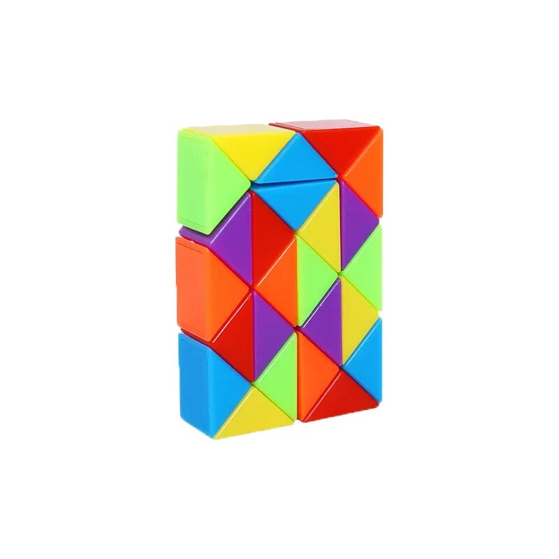 Кубики-трансформеры 24 шт. 1pc-rainbow color