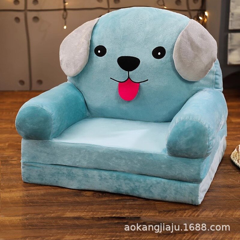 Детское раскладное кресло, 2х слойный, Розовая корона