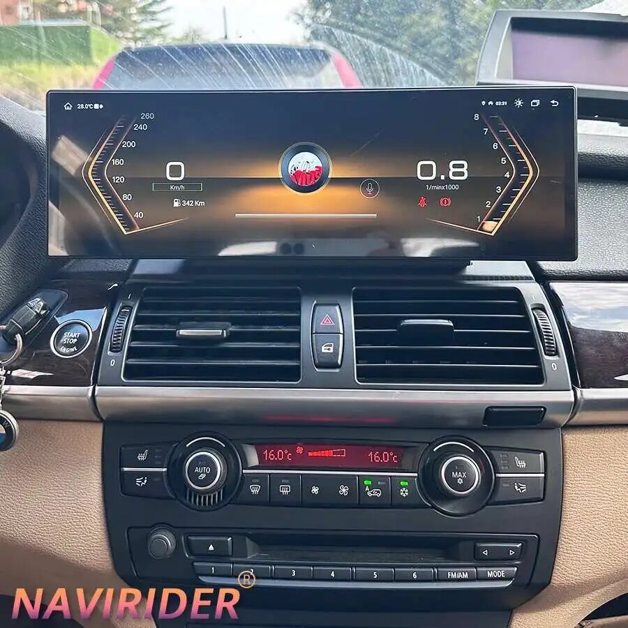 14,9 дюйма для BMW X5 X6 E70 E71 2007-2013 CIC CCC Android Автомобильный радиоплеер Мультимедийное стерео видео GPS Автомобильный Carplay LHD RHD 8RAM 128ROM LHD