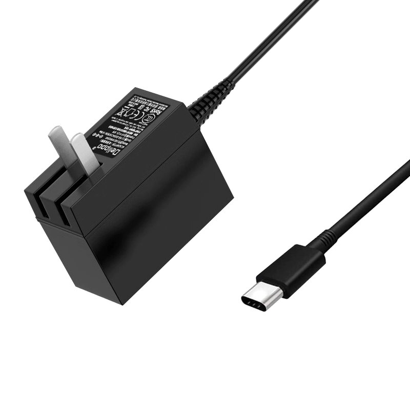 12V 3A Type-C адаптер питания для ноутбуков и планшетов — универсальный адаптер с быстрой зарядкой USB-C