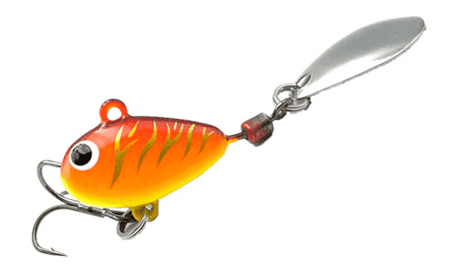 Тейл-спиннер UF STUDIO HURRICANE 14гр FIRE Tiger