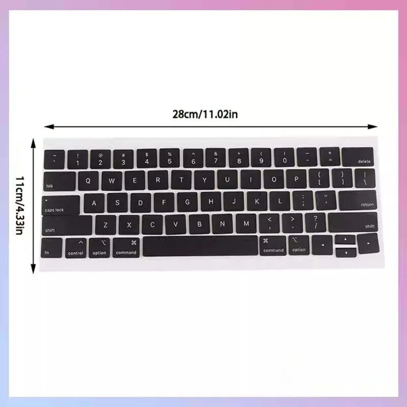 Колпачок клавиатуры MacBook Pro, новая клавиатура для A1708 A1707 A1706 A2141 A2159 A2990, быстрая доставка на складе из Великобритании и США, набор сменных колпачков