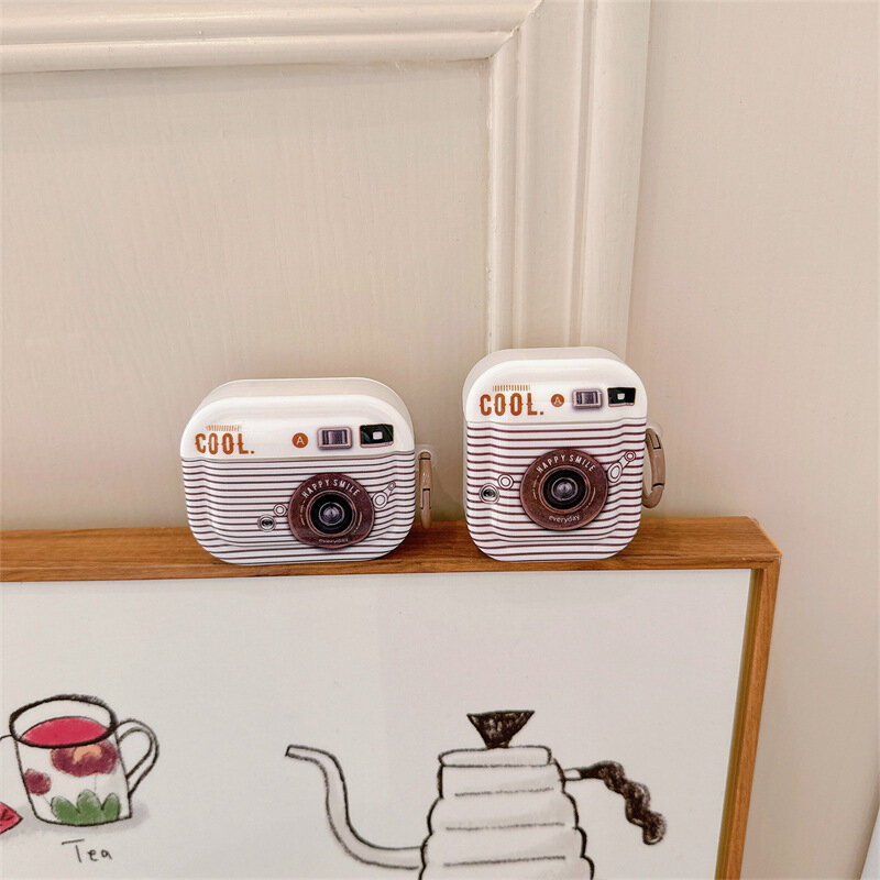 Радиоприемник камеры для airpods pro2 Apple Bluetooth беспроводной 1/2/3 поколения наушников милые идеи Наушники для