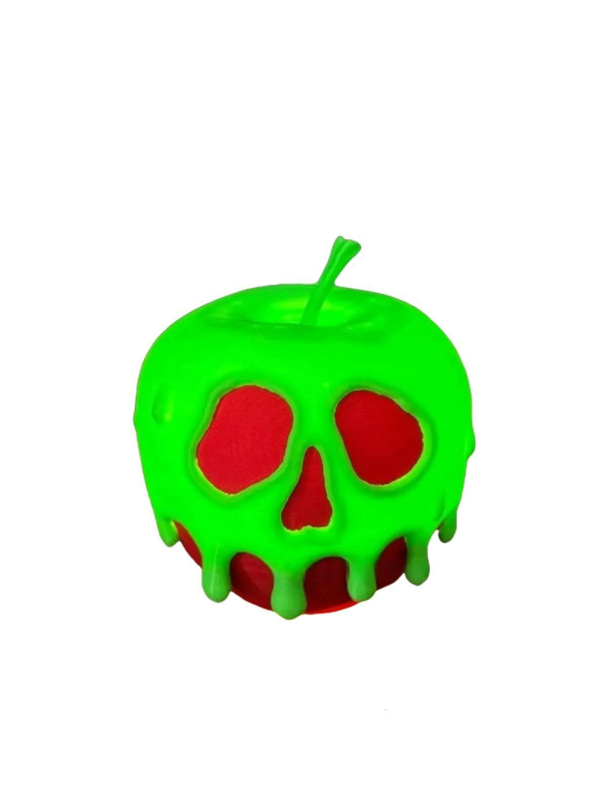 Череп Ручной Работы, Ядовитые фрукты, Светящаяся Лампа 2025, Новое Украшение в виде Черепа на Хэллоуин, Ночник, Рождественский Подарок в виде фруктового Черепа для Партнеров и Семьи