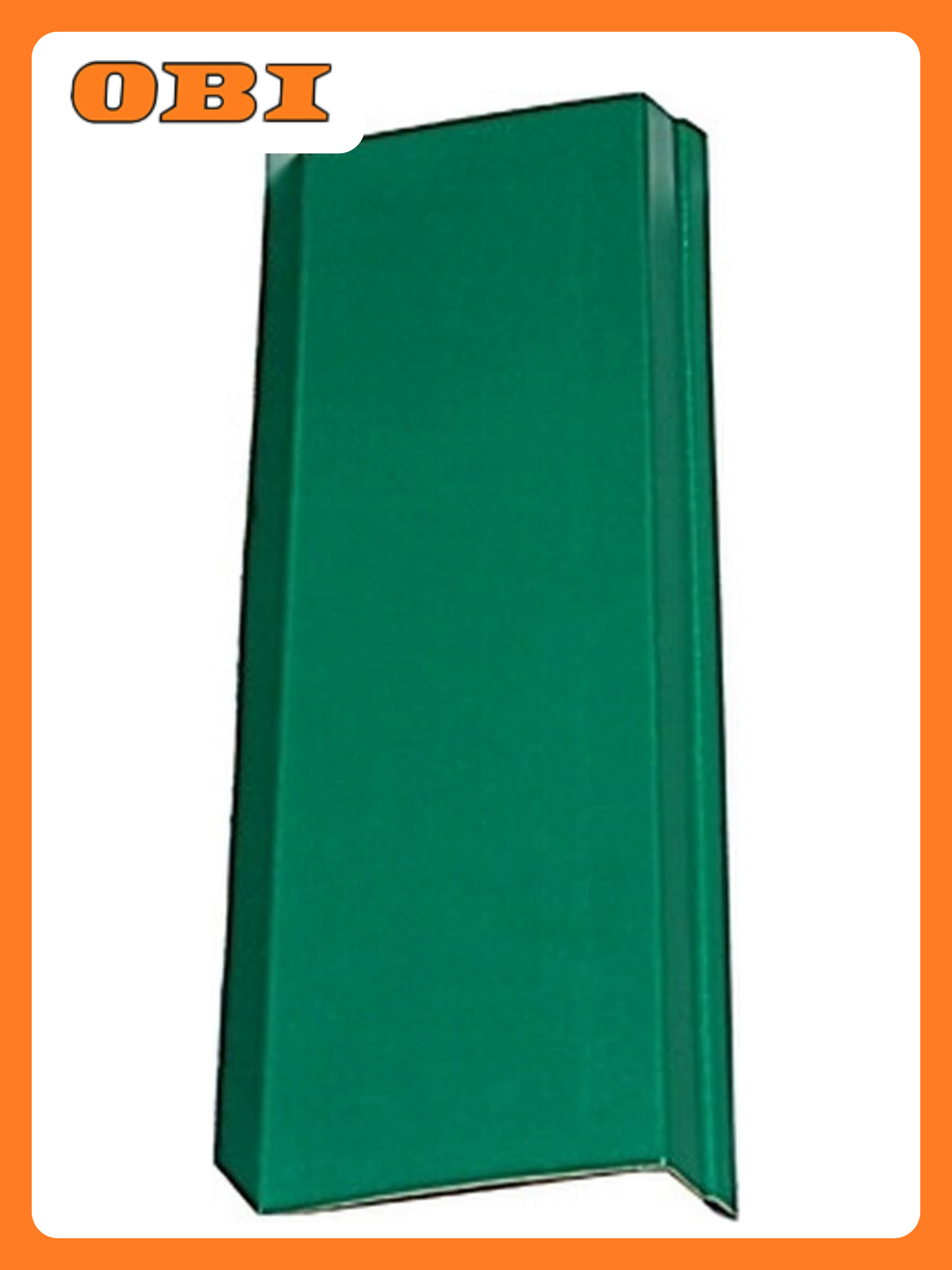 Отлив для окна зеленый Таврос стальной 100х2000 мм