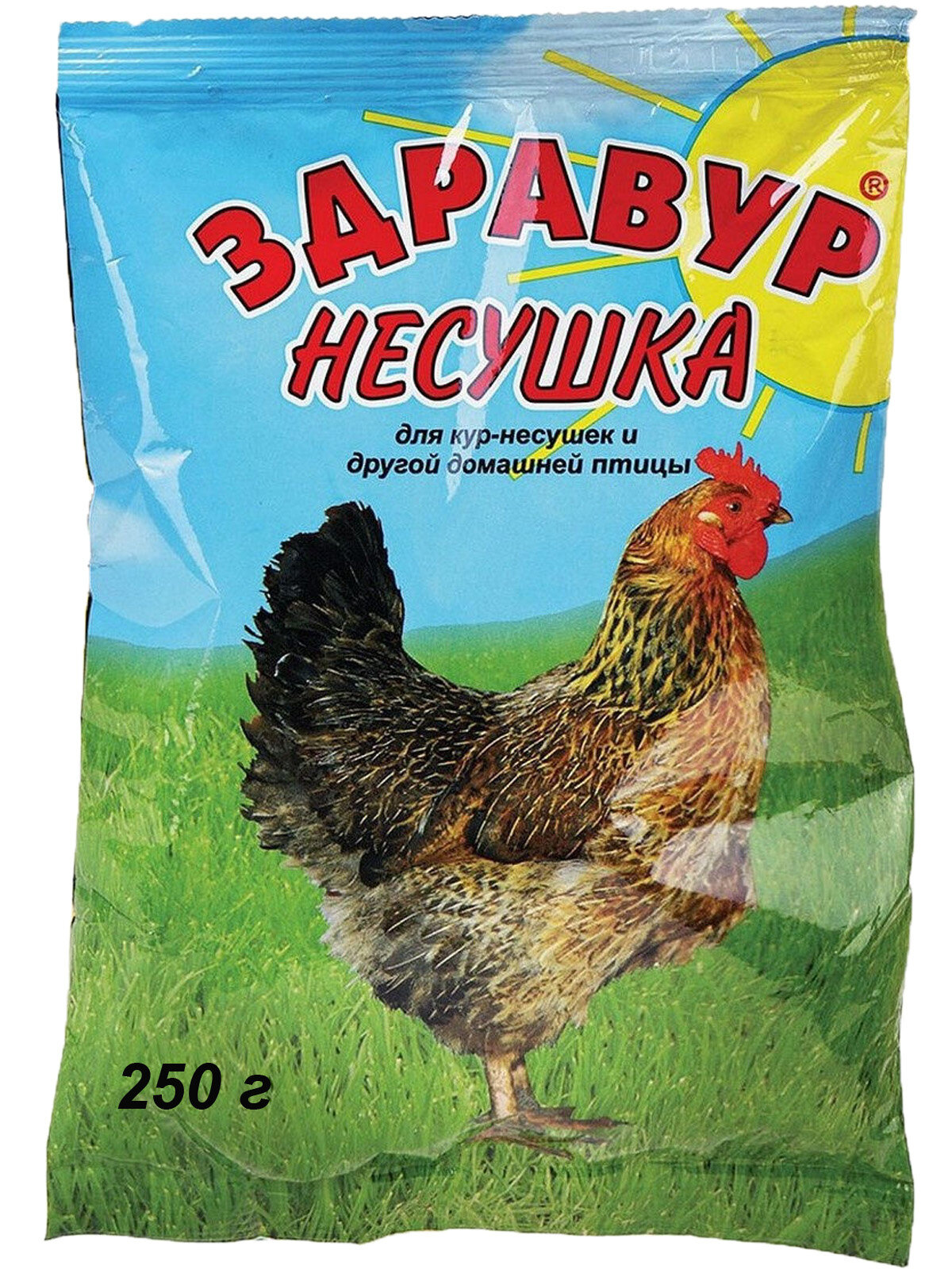 Здравур несушка, премикс для кур и другой домашней птицы, 250 г