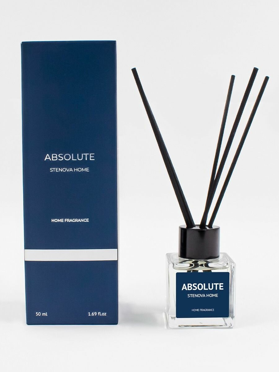 Аромадиффузор с палочками ABSOLUTE 50мл. STENOVA HOME