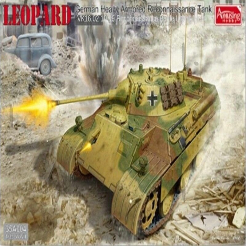 Amusing Hobby 35A004 VK16.25 Немецкий тяжелый разведывательный танк Leopard 1 pcs