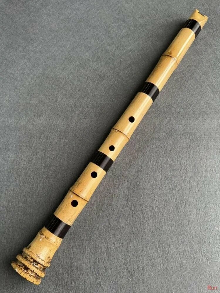 Сякухати бамбуковая флейта 5 отверстий ручной работы для медитации и музыки **Японская традиционная флейта Shakuhachi** Подарок музыканту, духовный инструмент