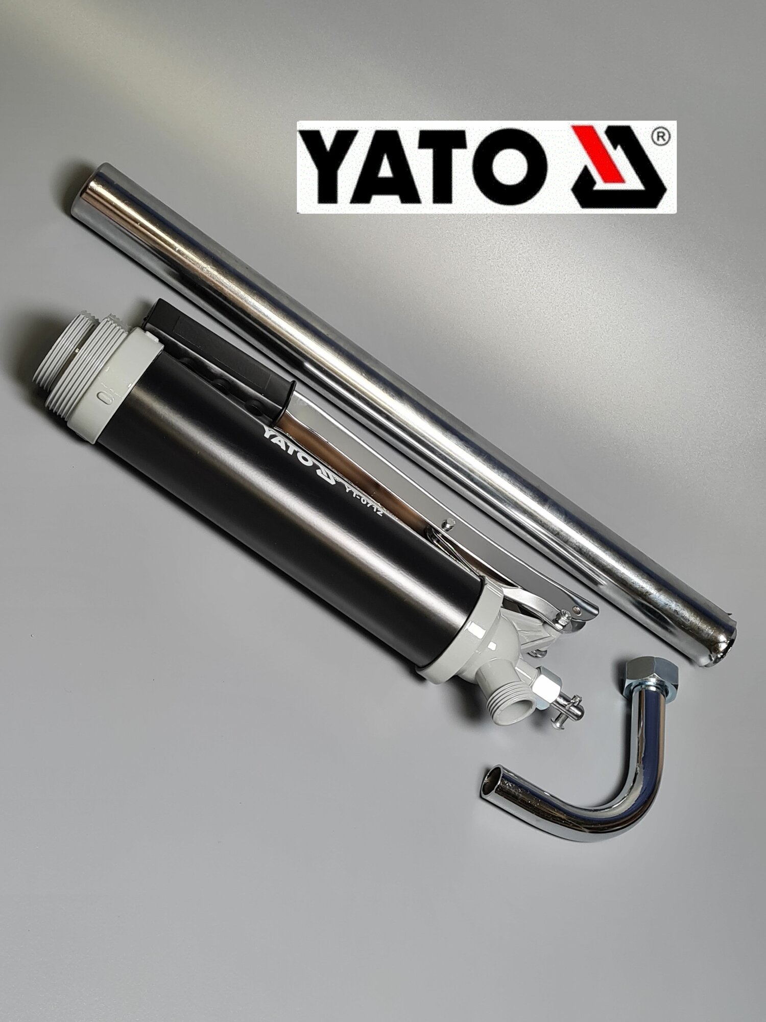 Насос ручной YATO для перекачки масел, Al, 16-18 л/мин, YT-0712