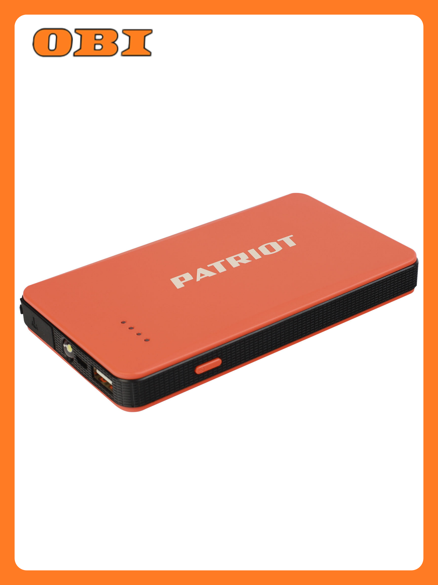 Пусковой аккумулятор PATRIOT MAGNUM 8P, 12В, 8000мАч, защита от перезаряда, USB-порт