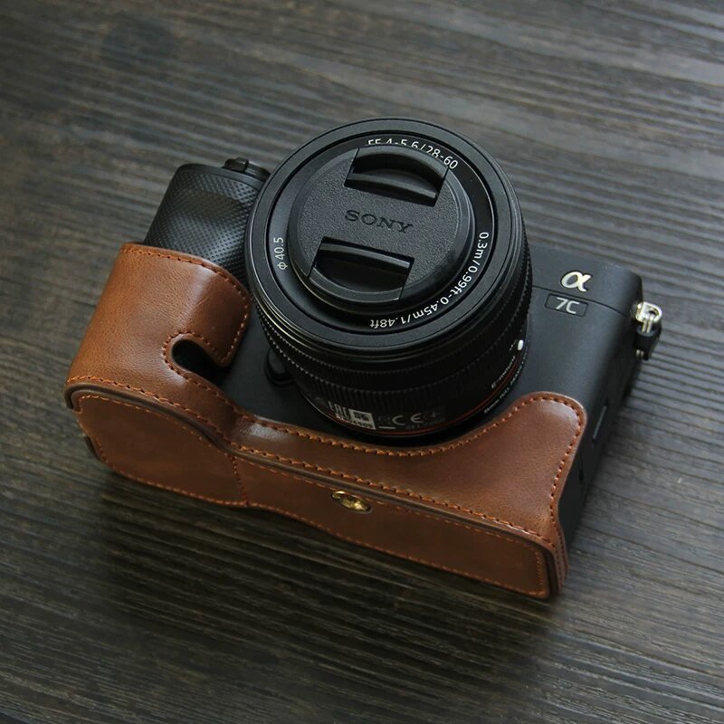 Подходит для чехла для камеры Sony A7C, сумки для камеры Sony ILCE-A7C, защитного чехла для A7C2 второго поколения на