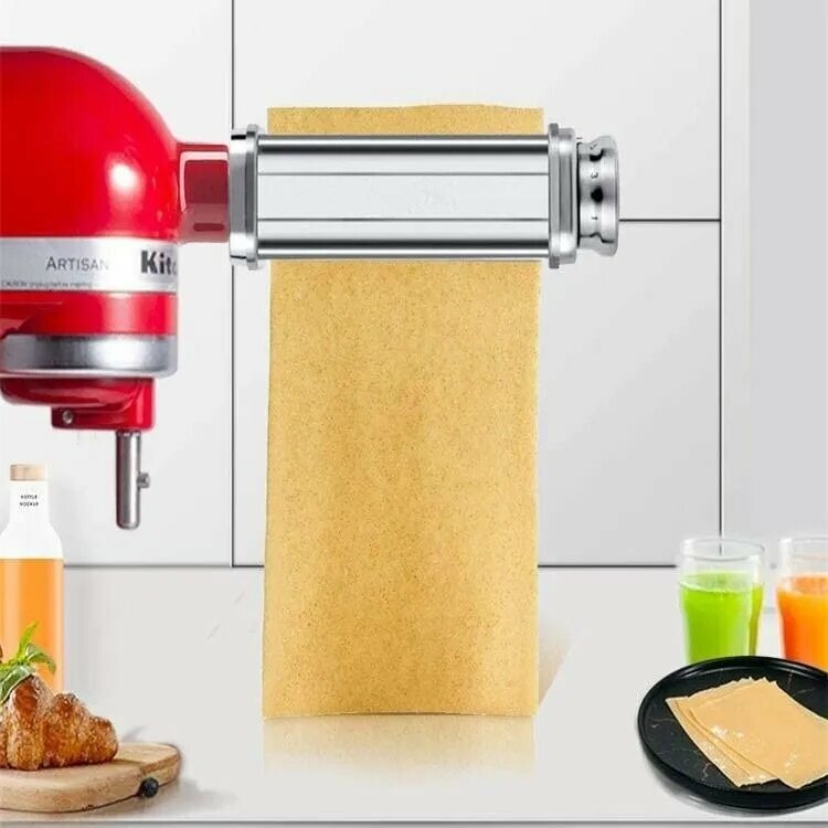 Насадка для раскатки и нарезки теста, совместимая с миксерами KitchenAid
