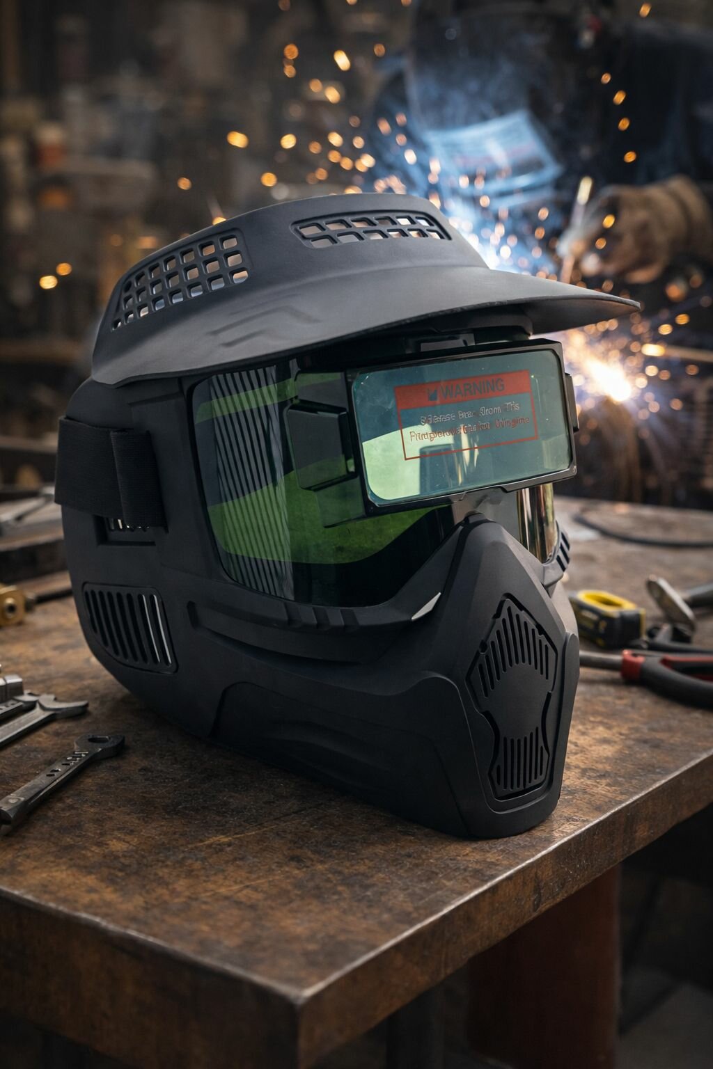 Сварочная маска хамелеон с автозатемнением