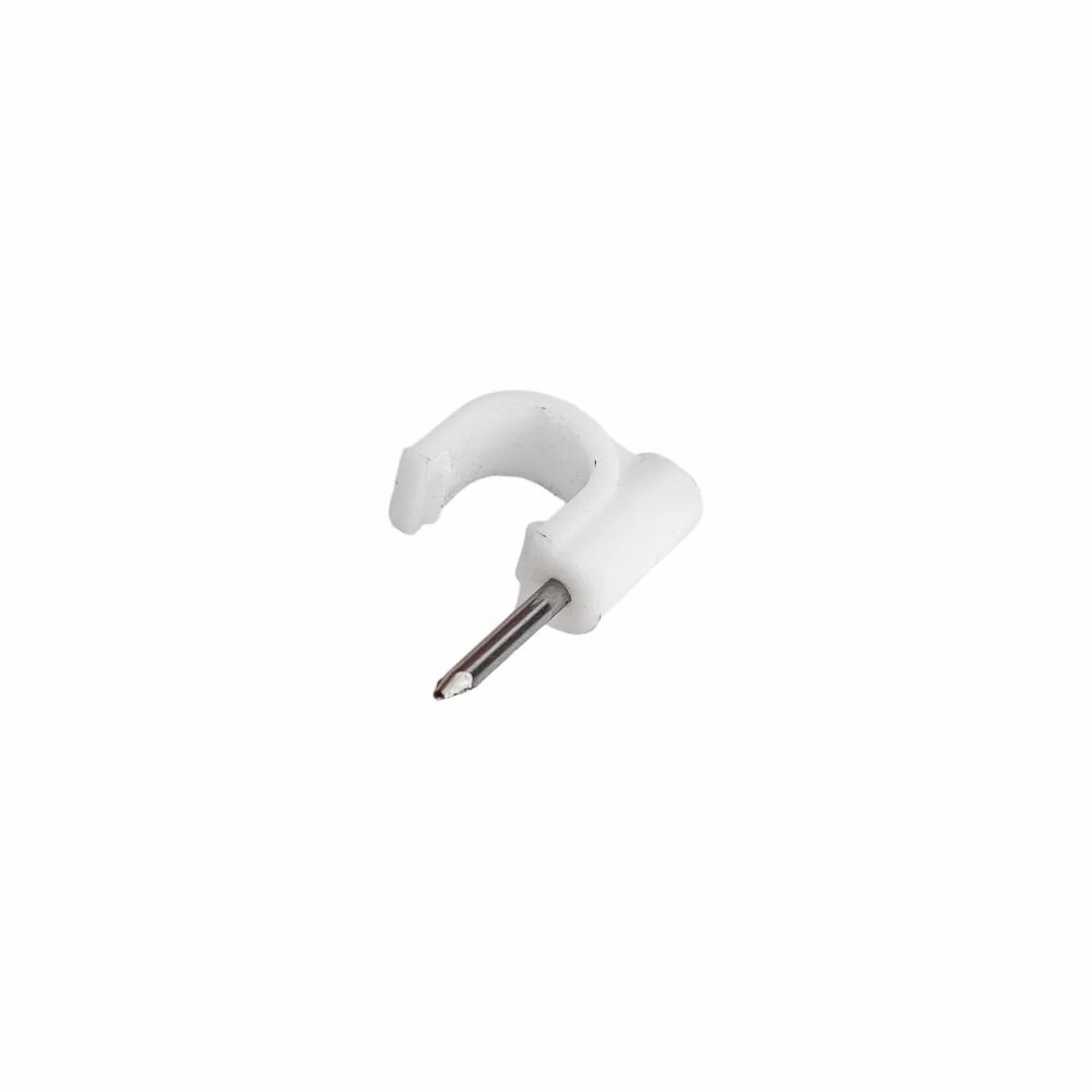 Круглая скоба для электрокабеля Стройбат 6 50 шт. 14941